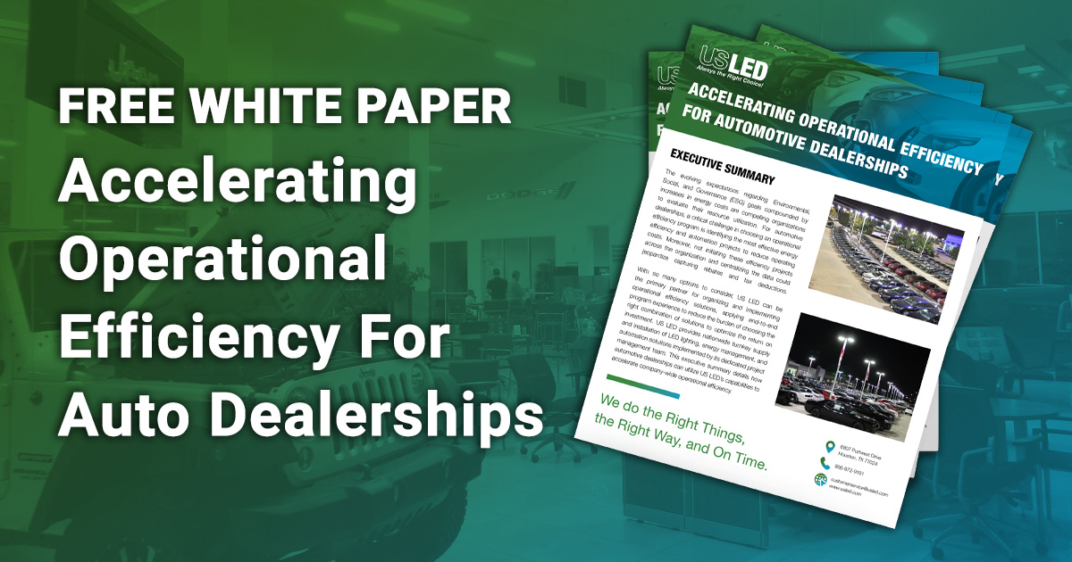 Operational Efficiency Solutions White Paper for Auto Dealerships